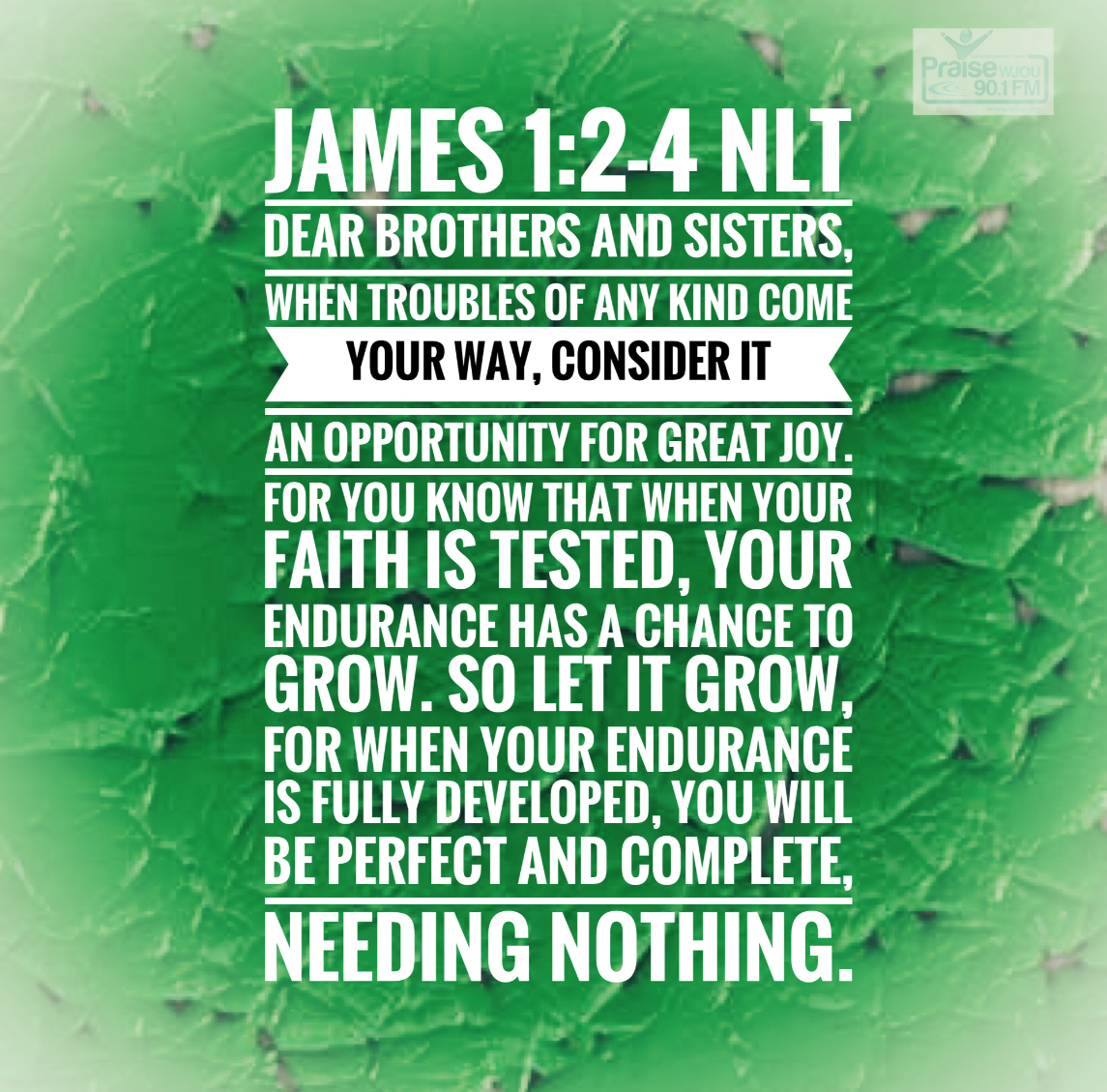 February 2 2018 Be Perfect And Complete WJOU February 2 2018 Be Perfect And Complete WJOU