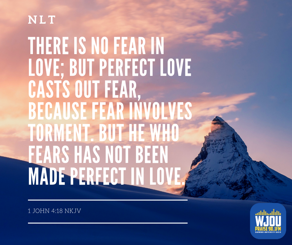 1 John 4 Verse 18 Copy WJOU