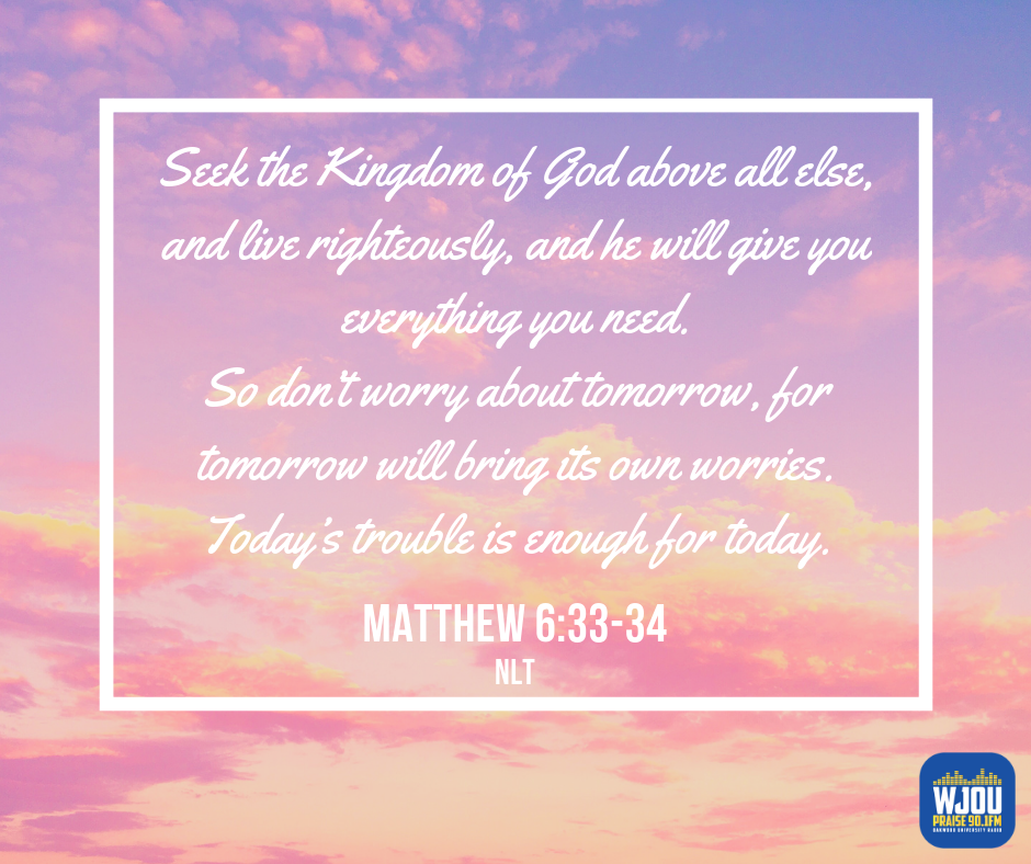6 24 19 Seek His Kingdom WJOU